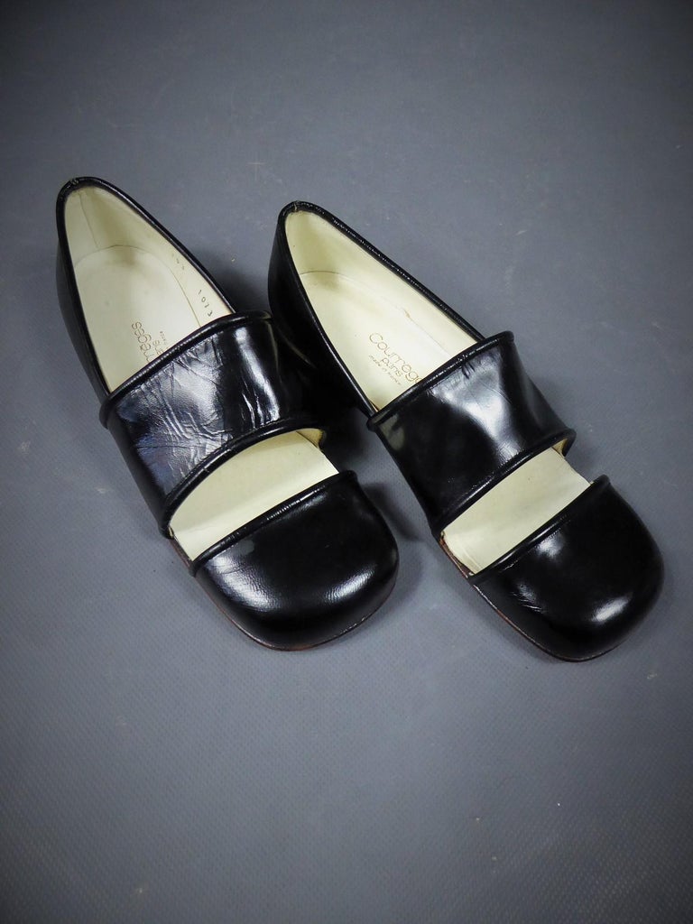 An André Courrèges Couture Pair of Shoes Circa 1967/1970 at 1stDibs ...