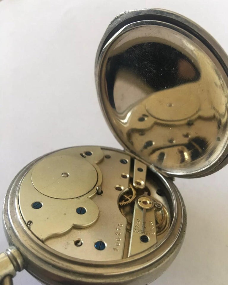 Antique 8 Day Big Heavy Pocket Watch at 1stDibs | 8 day pocket watch ...