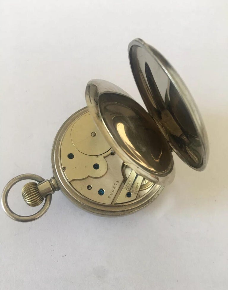 Antique 8 Day Big Heavy Pocket Watch at 1stDibs | 8 day pocket watch ...