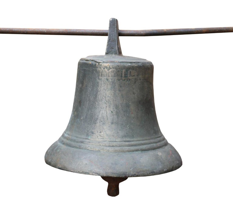 Antique Bronze Bell For Sale at 1stDibs