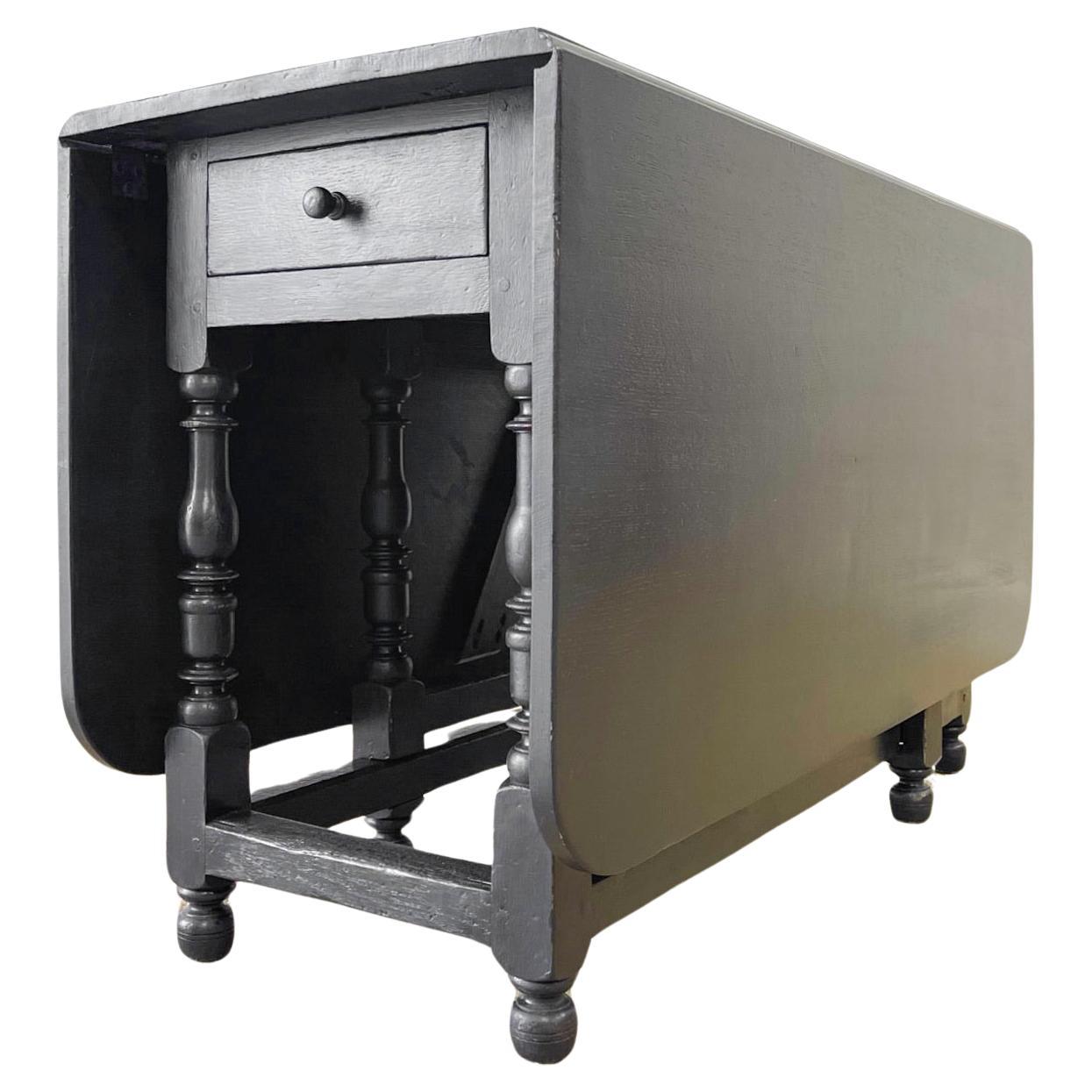 Antique English Walnut Gate Leg Table at 1stDibs | antique gateleg table