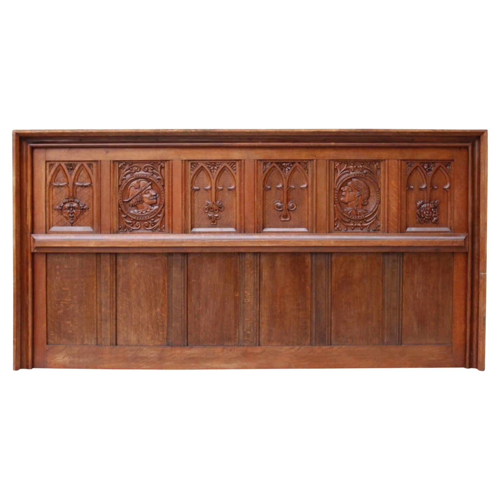 Large White Painted Architectural Panel For Sale at 1stDibs