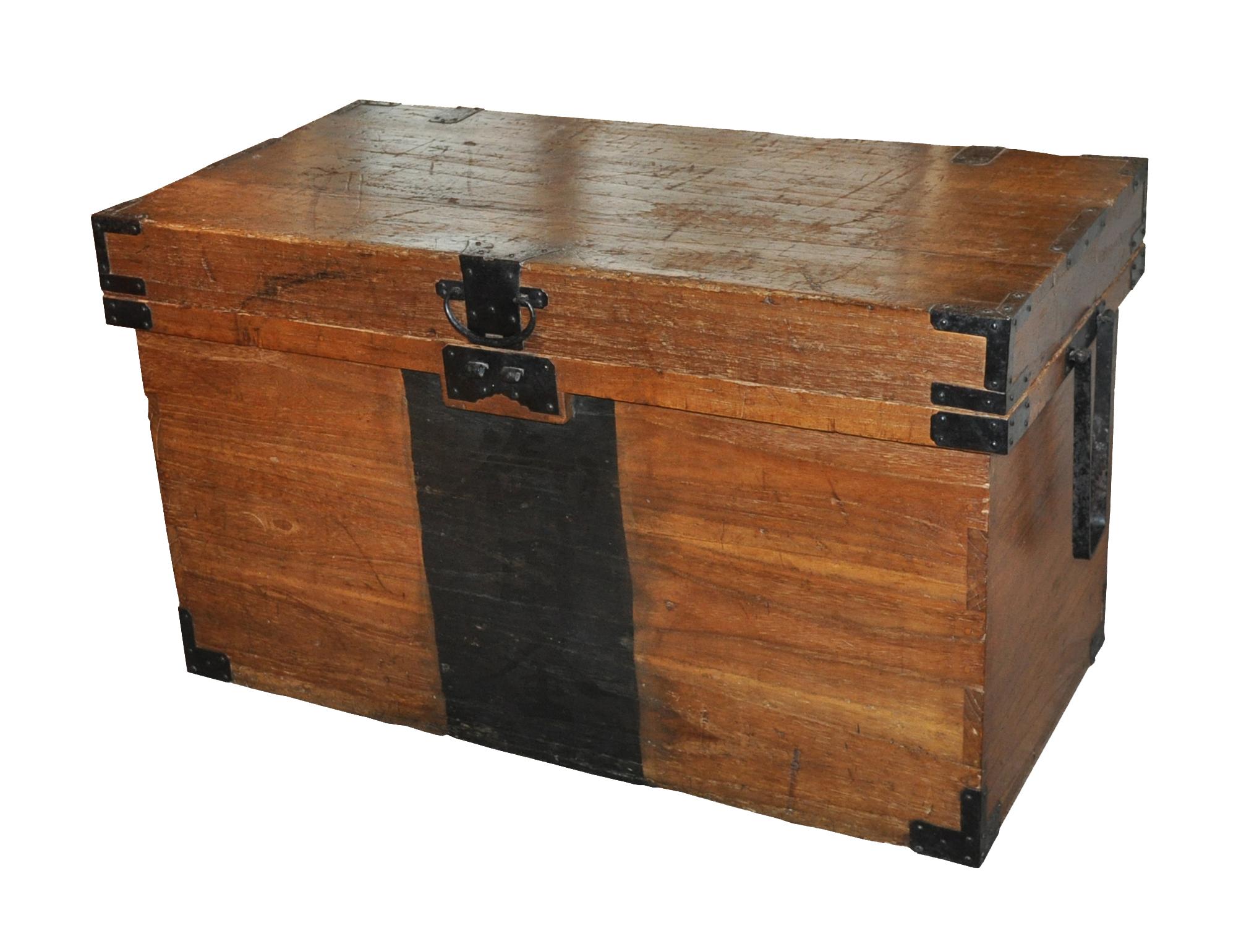 Antique Japanese Money Chest For Sale at 1stDibs