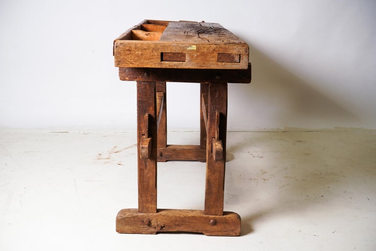Antique Work Bench at 1stDibs | antique carpenters workbench for sale