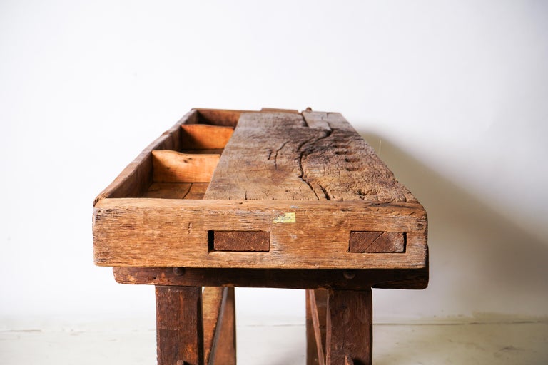 Antique Work Bench at 1stDibs | antique carpenters workbench for sale