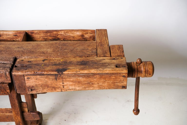 Antique Work Bench at 1stDibs | antique carpenters workbench for sale