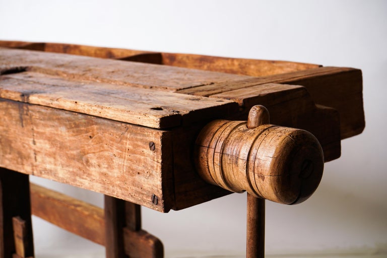 Antique Work Bench at 1stDibs | antique carpenters workbench for sale