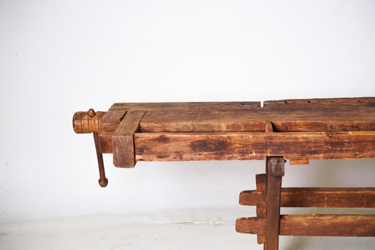 Antique Work Bench at 1stDibs | antique carpenters workbench for sale