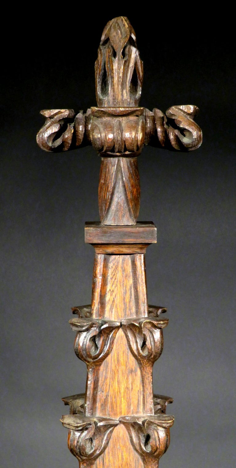 An Architectural Model of a Gothic Pinnacle or Spire, France Circa 1900 ...