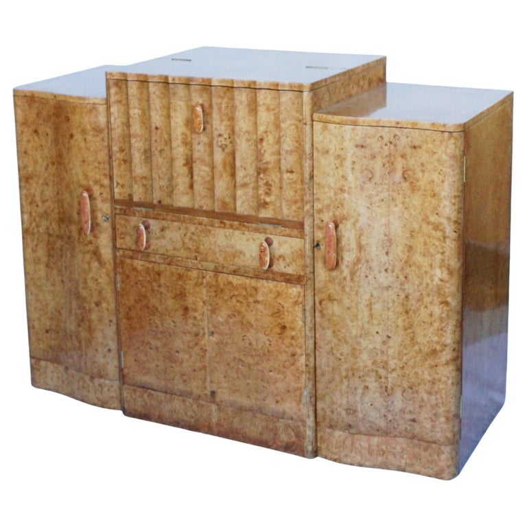 Art Deco Cocktail Sideboard by Harry and Lou Epstein English, circa ...