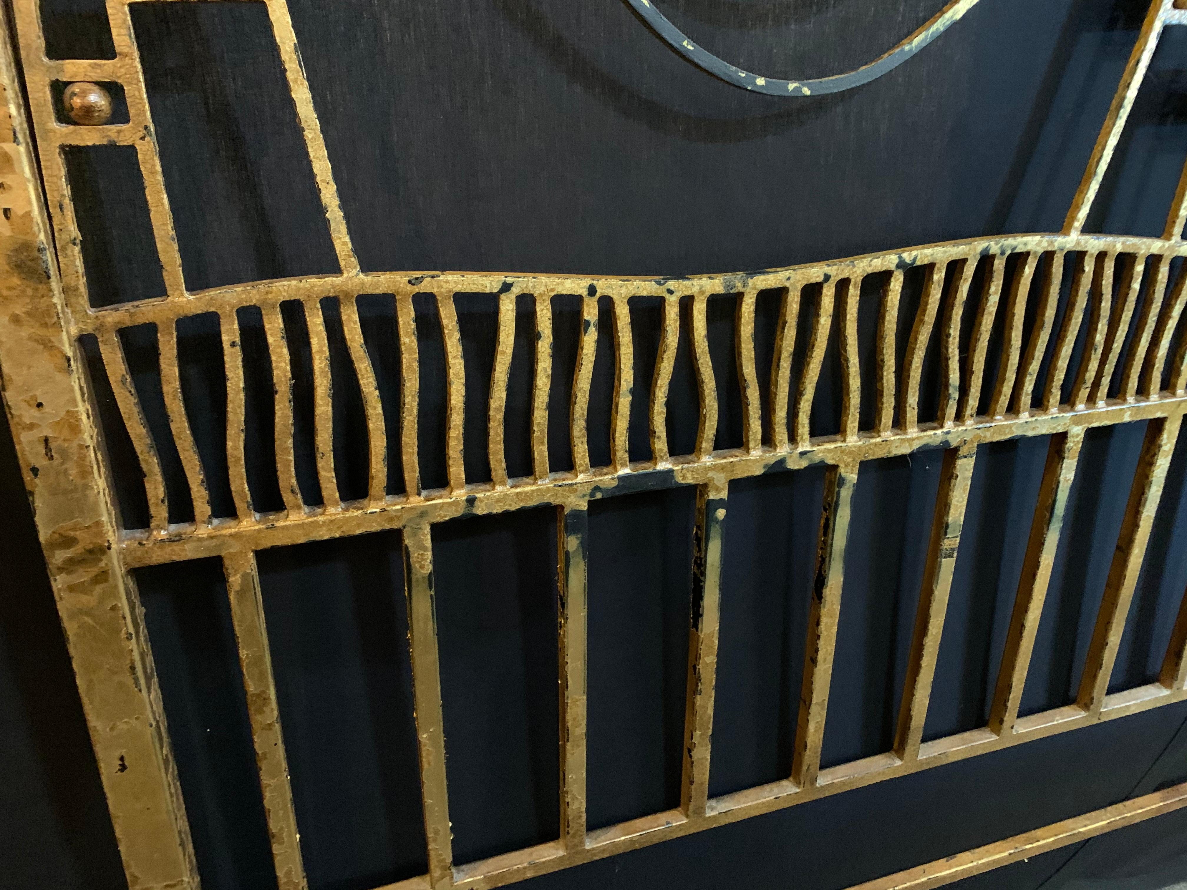 Art Deco Gilt Metal Tassel Chain Form King Sized Bed-Frame at 1stDibs ...