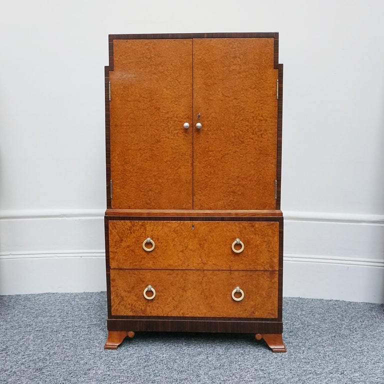 Art Deco Linen Press For Sale at 1stDibs
