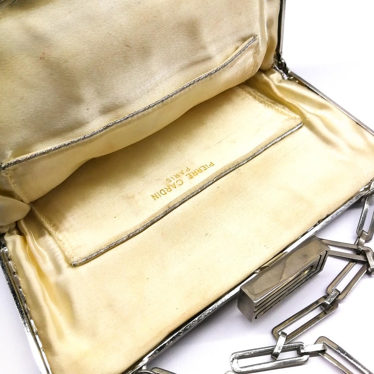 An Art Deco style rectangular beaded bag, Pierre Cardin, France, 1970 ...