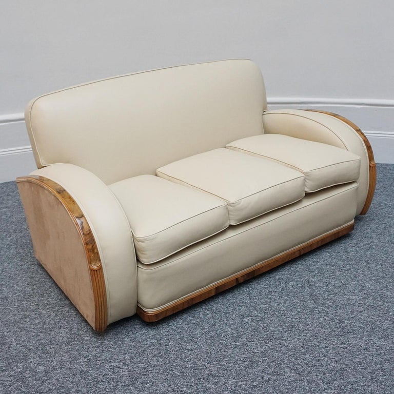 An Art Deco Three Piece Lounge Suite by Heal's of London Circa 1935 For ...