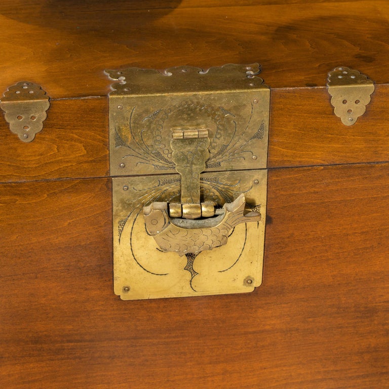 Attractive Pair of Chinese Boxes in Oriental Hardwood For Sale at 1stDibs