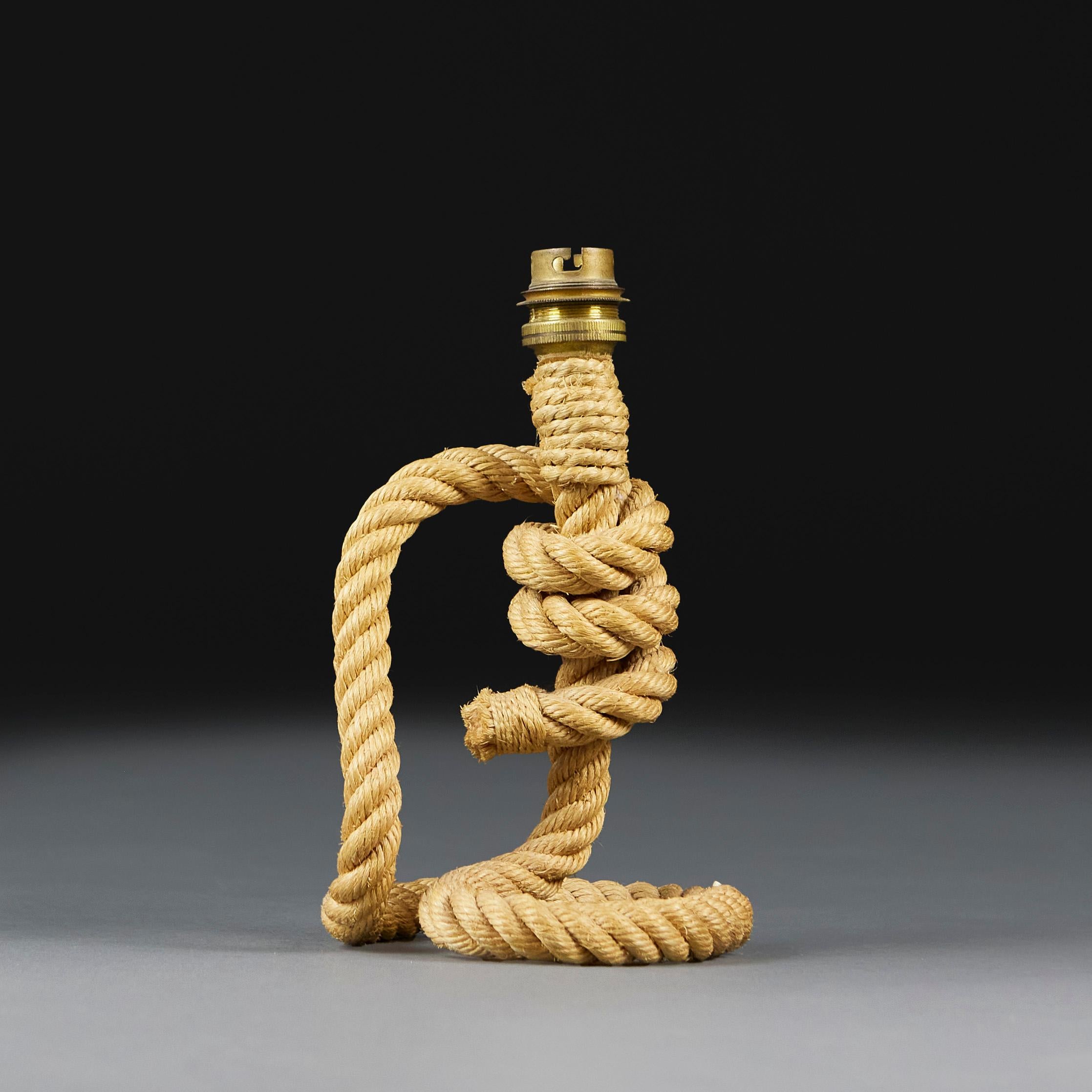 Una lámpara de cuerda Audoux Minet en venta en 1stDibs