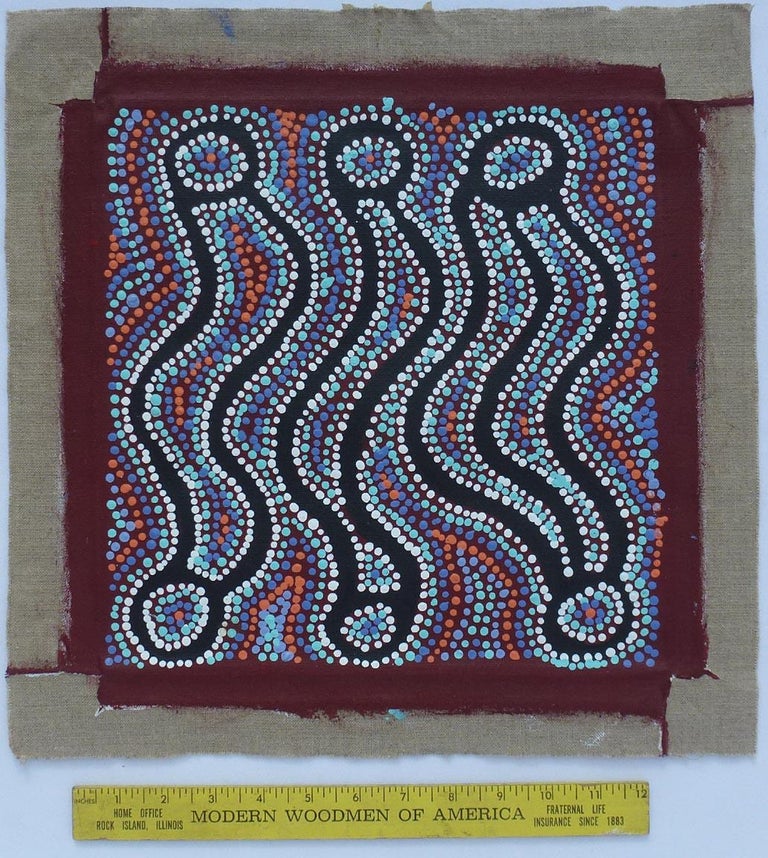 Australian Aboriginal Drawing by Suzy Watson Nangala For Sale at 1stDibs