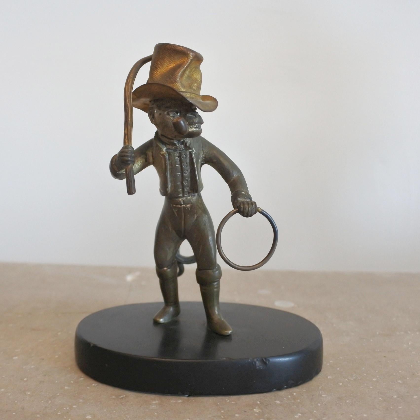 An Austrian Bronze Monkey Ringmaster circa 1900 For Sale at 1stDibs