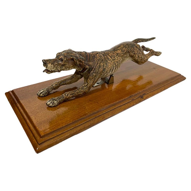 Austrian Bronze Paper Clip For Sale at 1stDibs