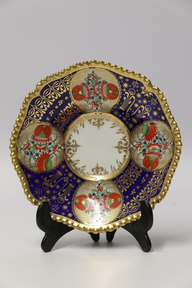 Hand Painted Chamberlain Worcester Cup and Saucer, Imari Pattern For ...