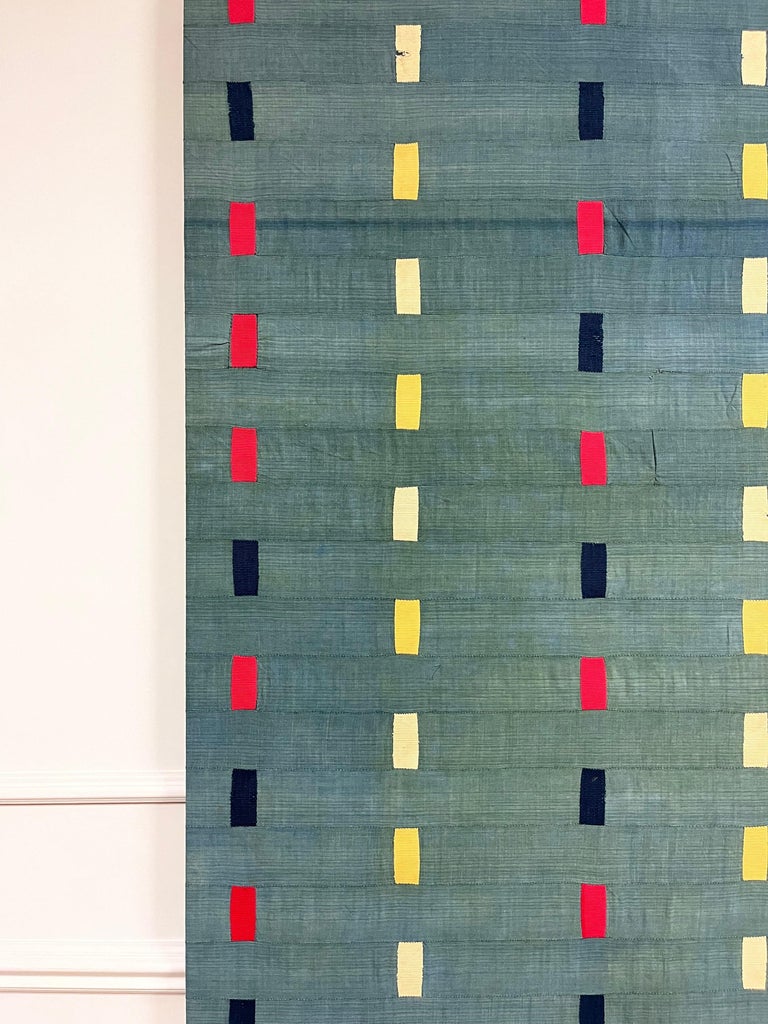 Early Twentieth Century Ivory Coast Textile Triptych For Sale at 1stDibs
