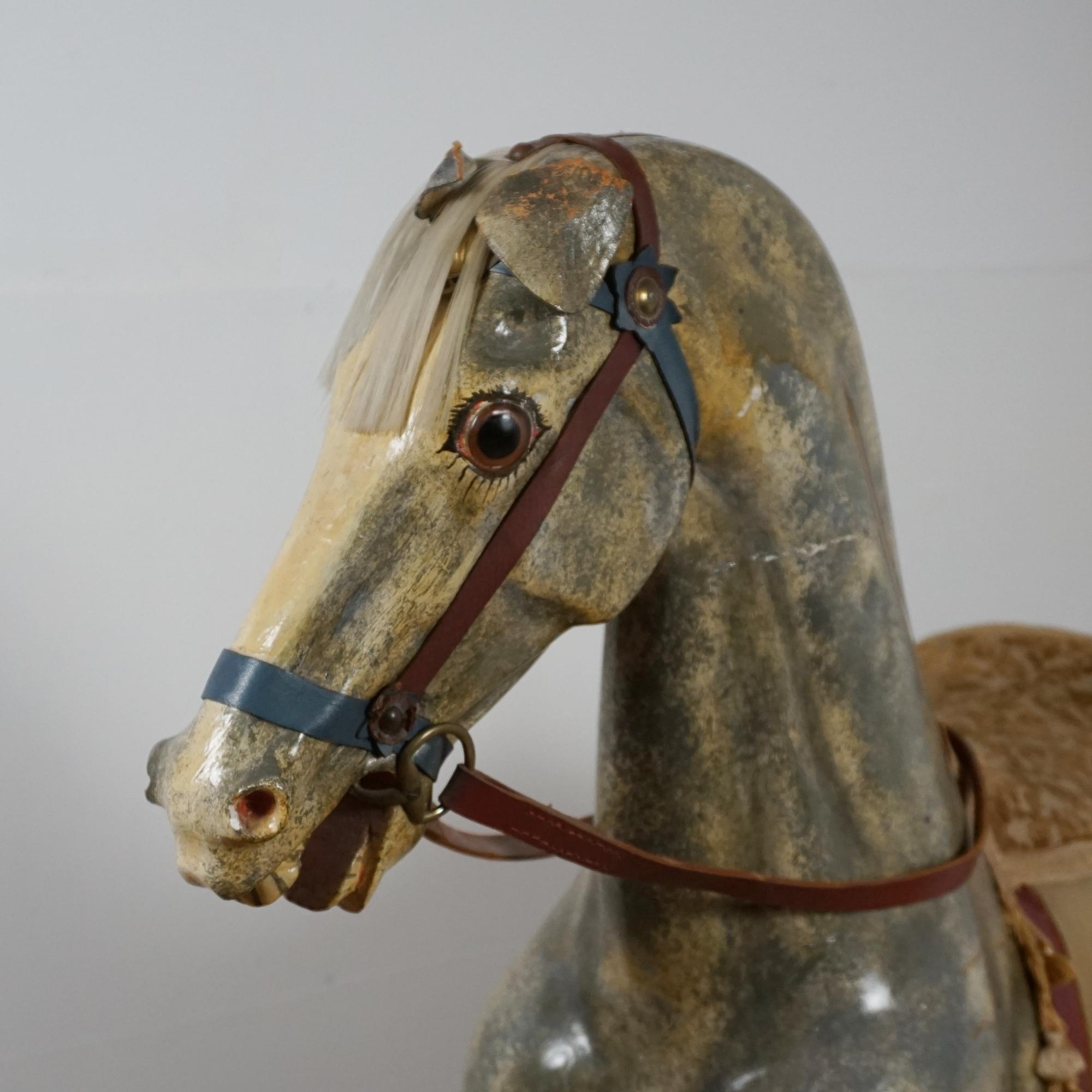 An Early Victorian Carousel Rocking Horse at 1stDibs