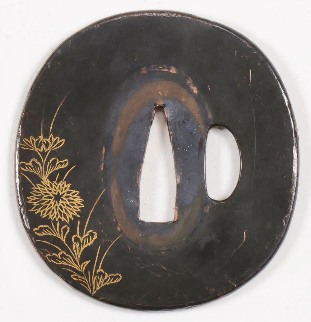 A Japanese Kanata Sword, Signed 池田鬼神丸国重 For Sale at 1stDibs