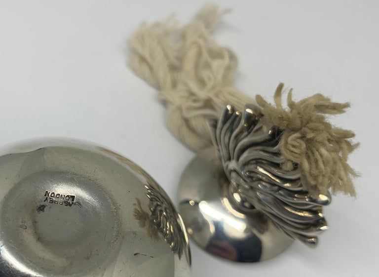 Edwardain Sterling Silver Military Grenade Cigar Lighter by Asprey For ...