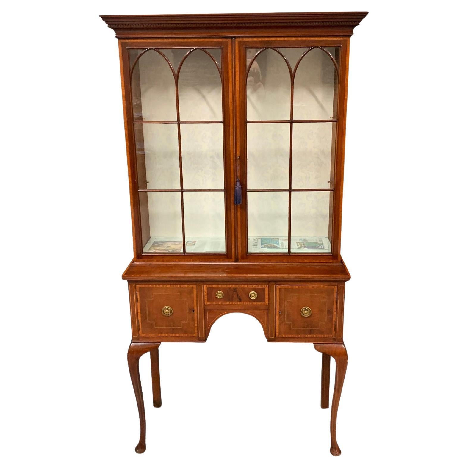 Unusual Edwardian Corner Display Cabinet At 1stDibs unusual-edwardian-corner-display-cabinet-at-1stdibs