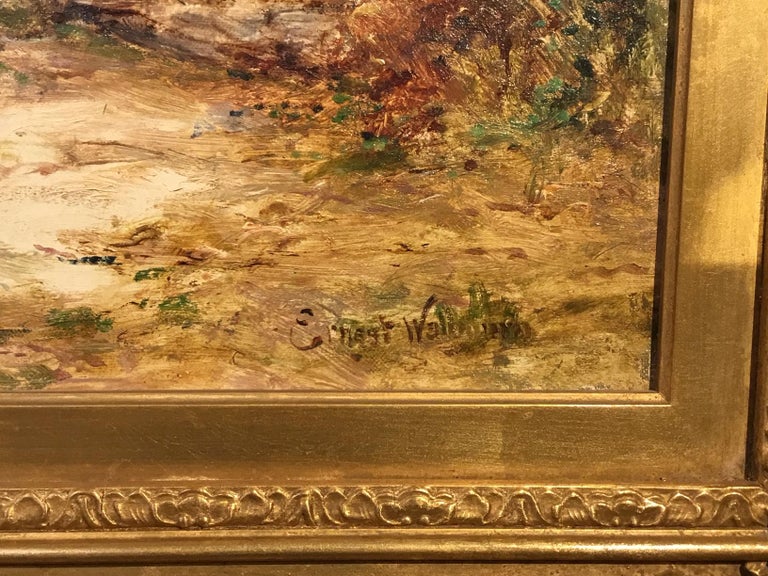 Edwardian Period Oil Painting by Ernest Welbourne For Sale at 1stDibs