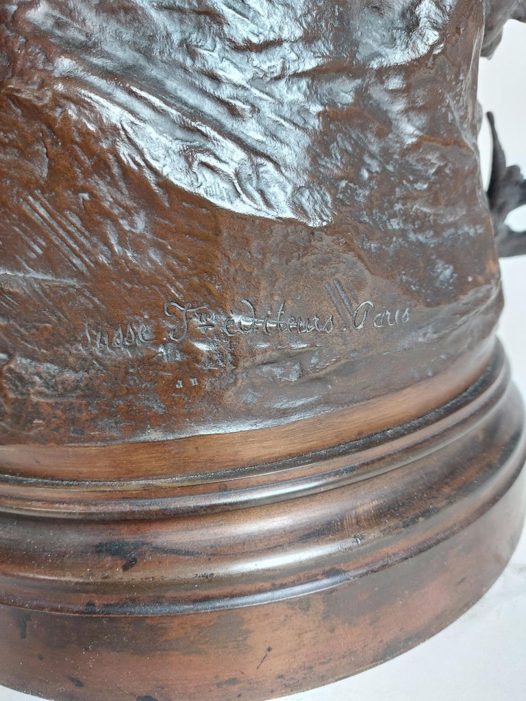 Elegant 19th Century French Bronze Titled ‘Summer’ Signed Math Moreau ...