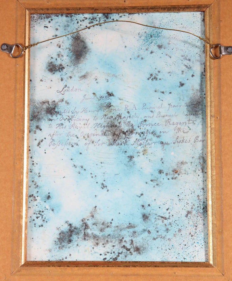 Enamel Plaque of Jupiter and Io after Correggio by Henry Bone at 1stDibs