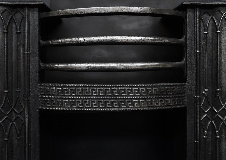 English Hob Grate with Greek Key to Fret For Sale at 1stDibs
