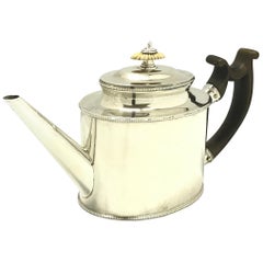 Georgian Bachelors Teapot Sterling Silver by Joseph Preedy, London 1817 ...