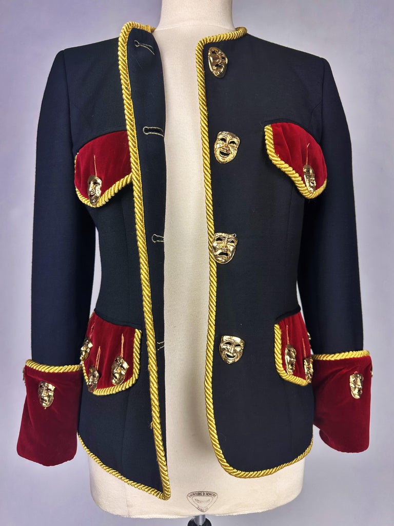 An Evening Jacket by Franco Moschino Couture Circa 1990 For Sale at 1stDibs