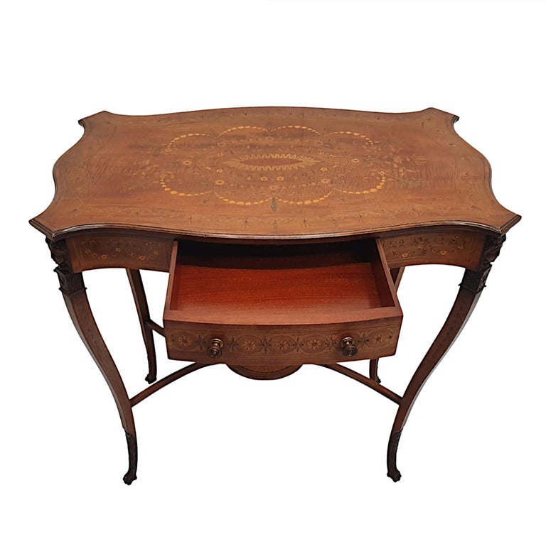 Exceptional Edwardian Occasional Table Attributed to Edward and Roberts ...