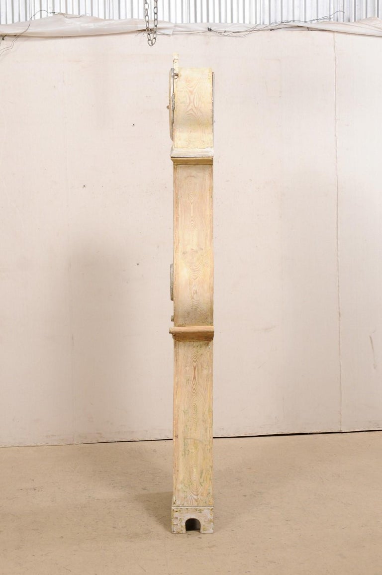 Exceptional Swedish Mora Floor Clock w/Original Metal Face, 19th ...