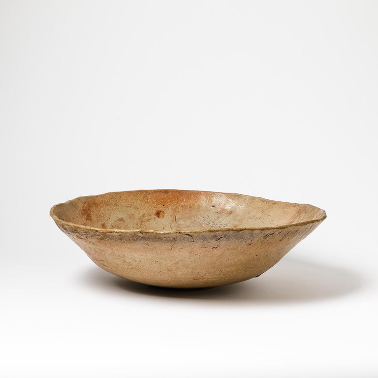 Exceptionnel Ceramic Dish with Abstract Decoration by Jean Linard to La ...