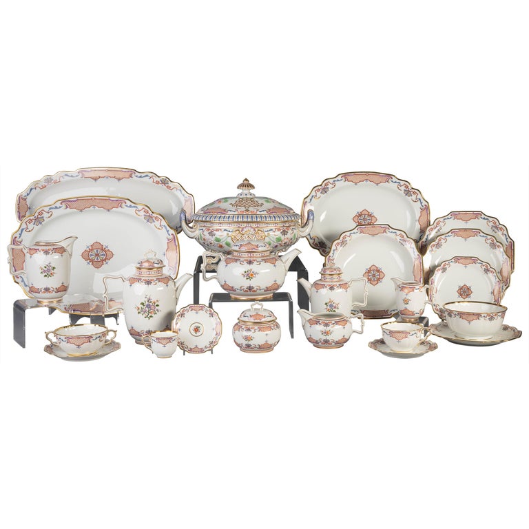 Extensive Augarten Porcelain Dinner, Coffee and Tea Service, circa 1935 ...
