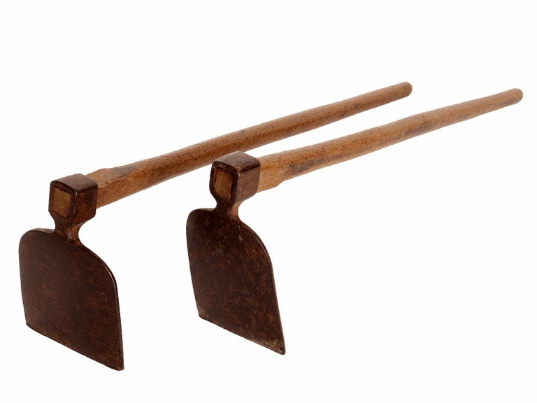 An extraordinary 12 miniature farm tool set. Italy, beginning of XIX ...