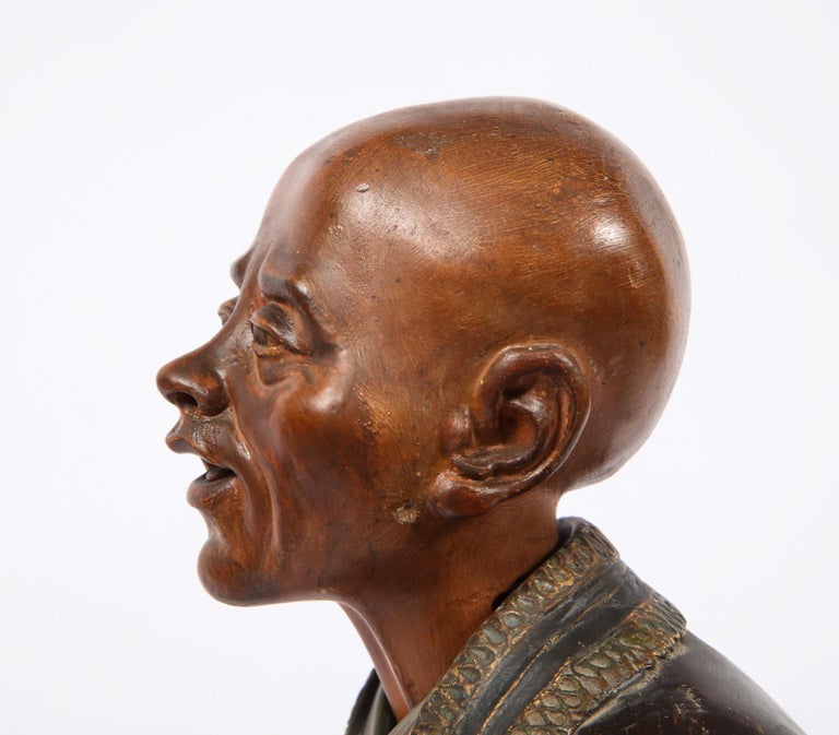 Extremely Rare Pair of George III Chinese Export Standing Nodding Head ...