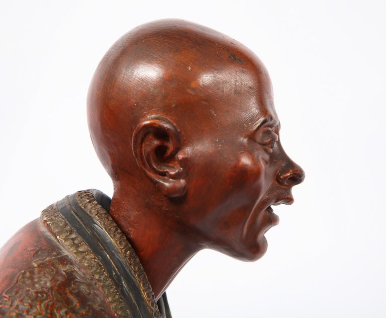 Extremely Rare Pair of George III Chinese Export Standing Nodding Head ...