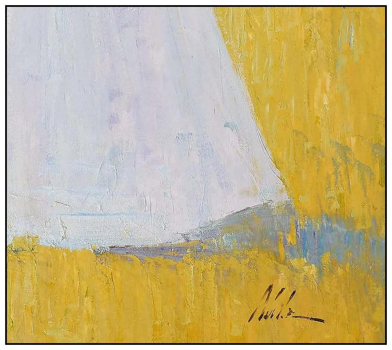 An He - An He Large Original Painting Oil On Canvas Signed Hans Amis ...