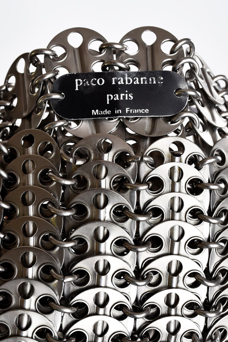An Iconic Metal Disc Bag By Paco Rabanne - Paris Circa 1969 at 1stDibs