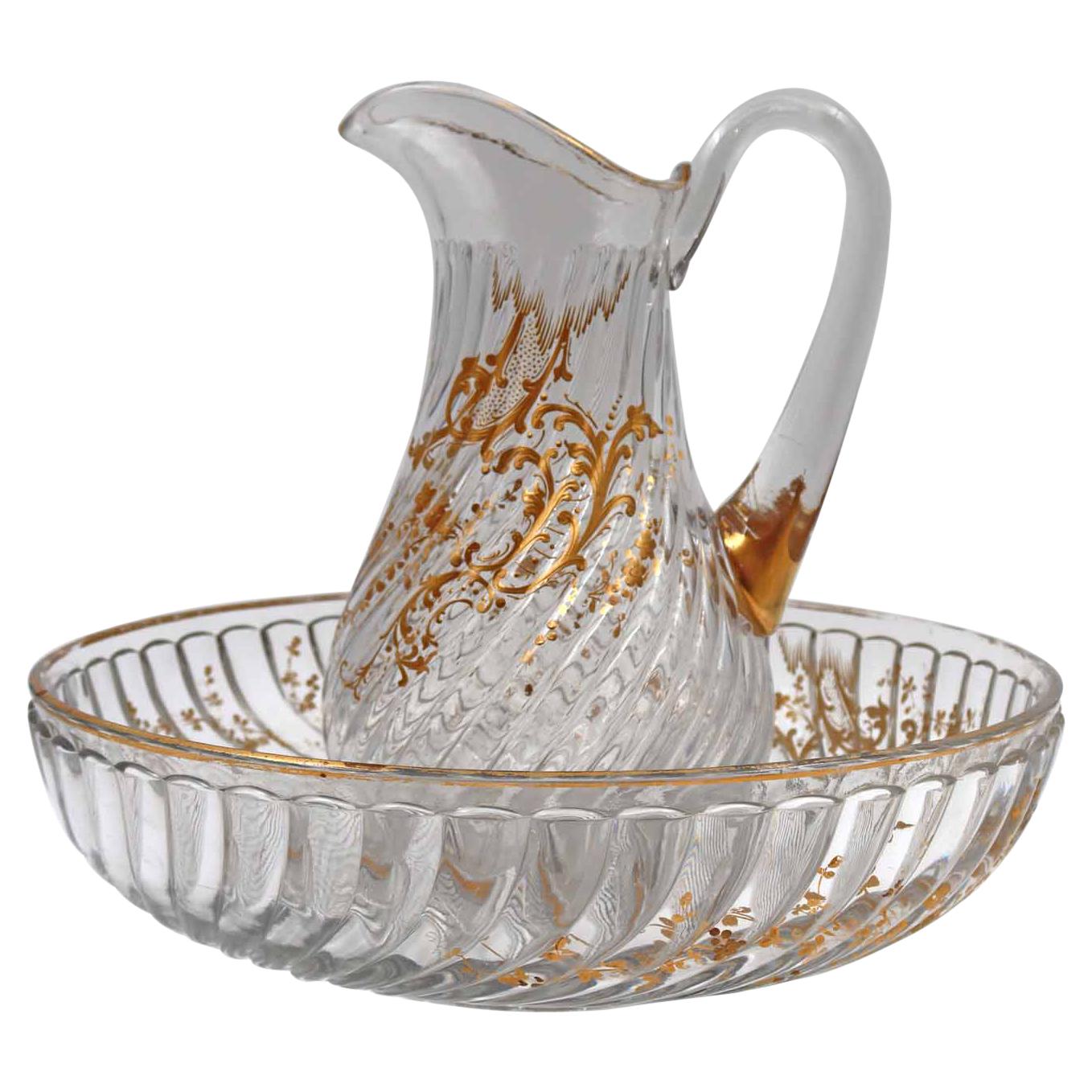 Hermès Sterling and Baccarat Crystal Caviar Service For Sale at 1stDibs