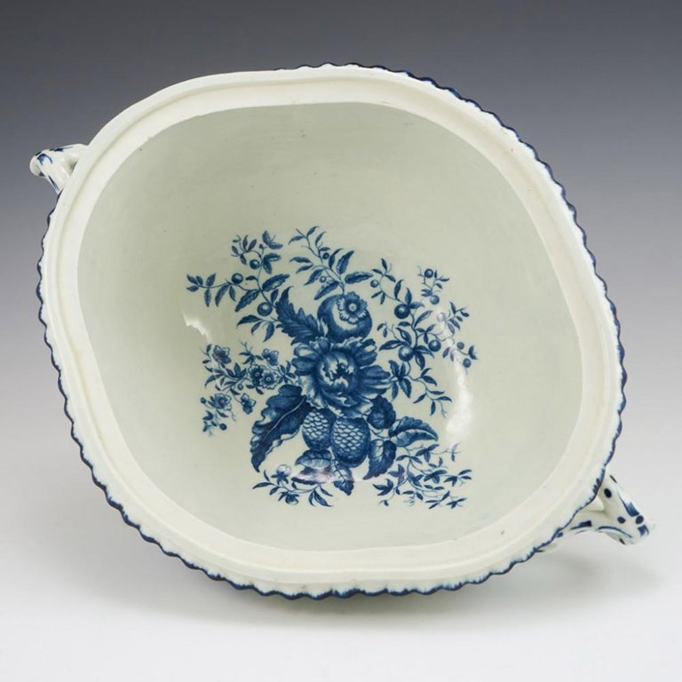 Impressive Larg Worcester First Period Porcelain Tureen and Cover, 1765 ...