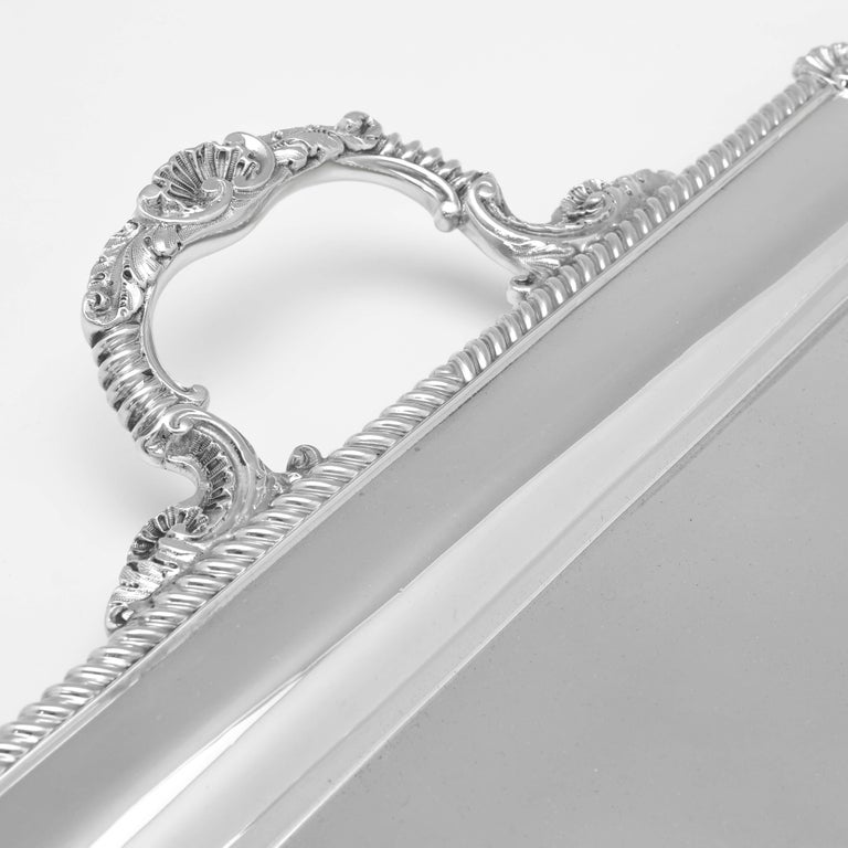 An Incredible, and likley Unique, English Sterling Silver Table - Made ...