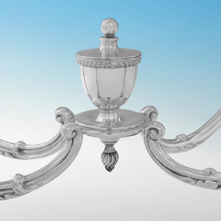 An Incredible, and likley Unique, English Sterling Silver Table - Made ...