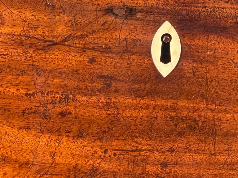 Incredible Georgian Travelling Box with Hidden Locking Mechanism For ...