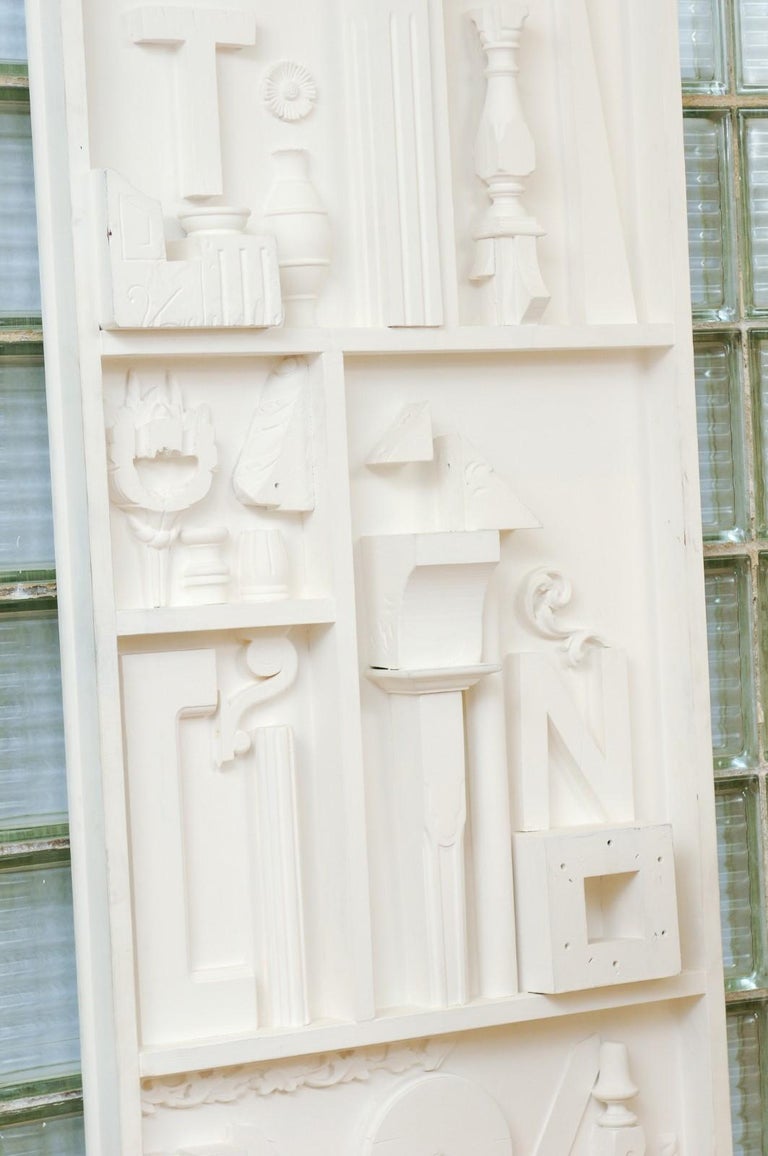 Incredible Pair of Found Objects Sculpture Panels After Louise Nevelson ...